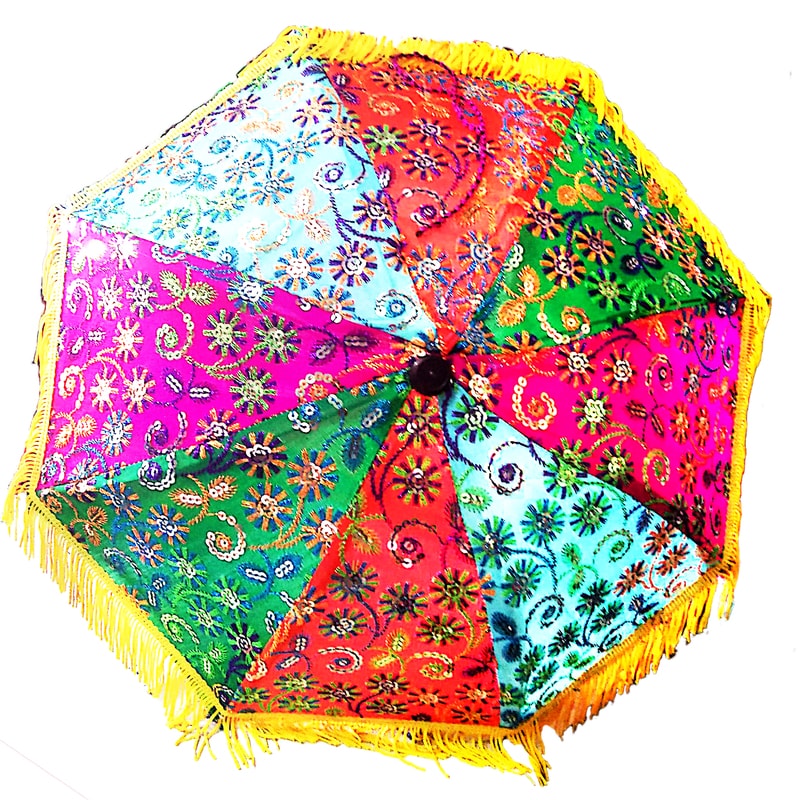 Fenil Handicraft - Embroidered Umbrella, Best Embroidery Umbrellas ...